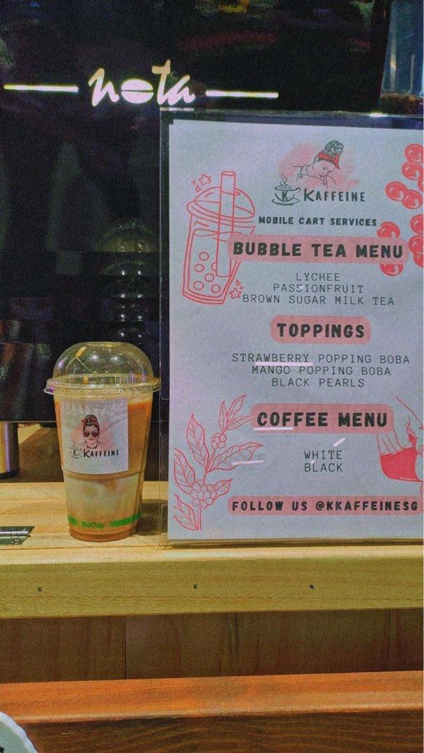 Portable Bubble Tea Cart / Coffee Cart / Soft Serve / Acai, Everything ...