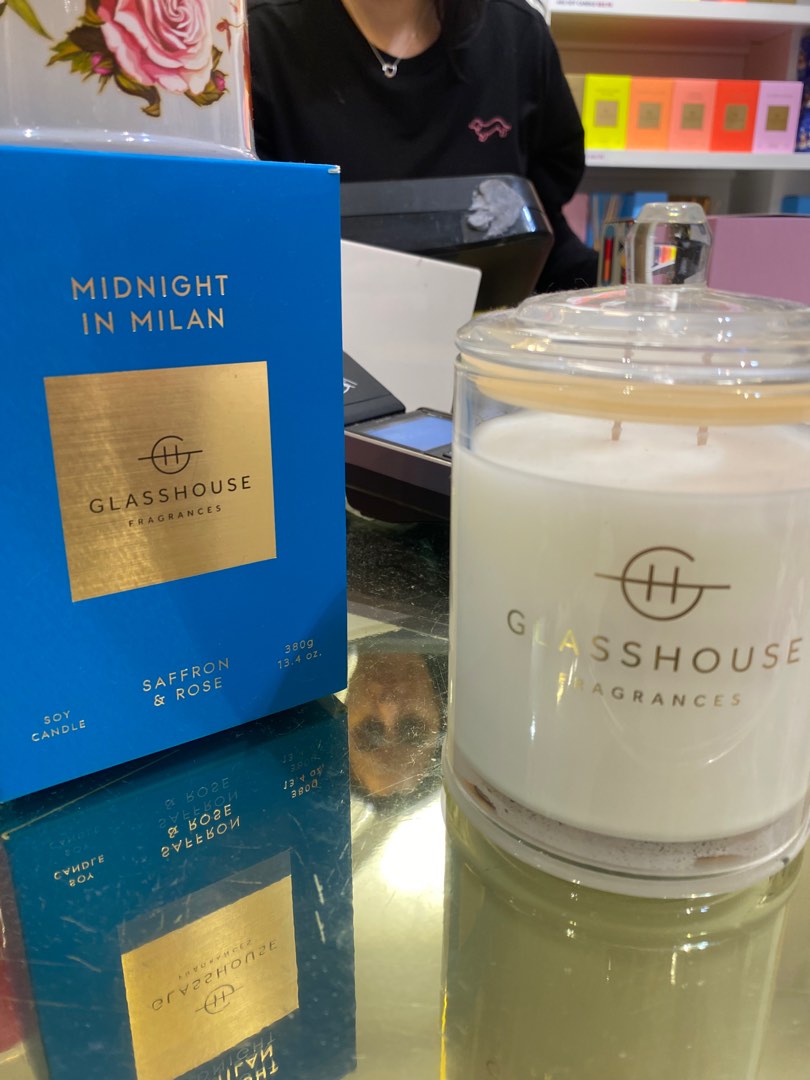PRE-ORDER: Glasshouse candles, Furniture & Home Living, Home Fragrance ...
