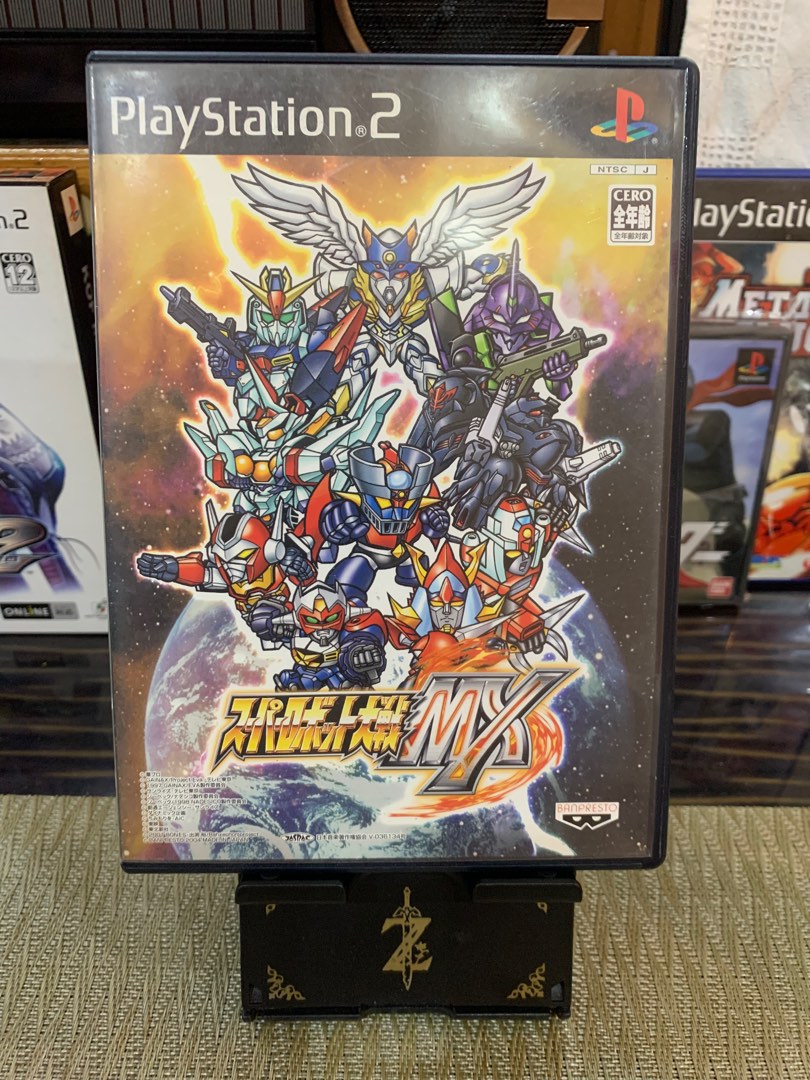 PS2 PlayStation 2 Super Robot Wars MX Japanese, Video Gaming, Video ...