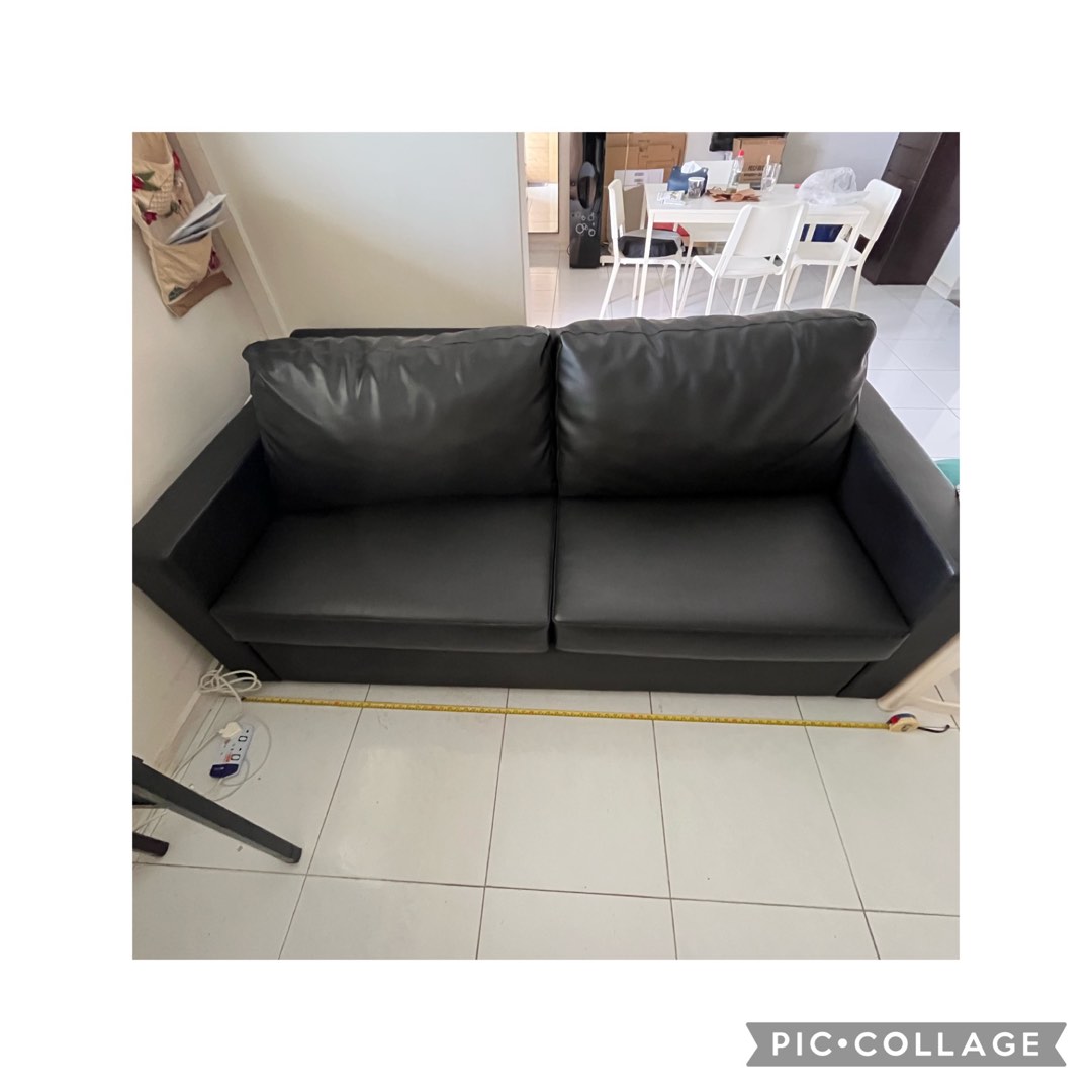 PVC Sofa, Furniture & Home Living, Furniture, Sofas on Carousell