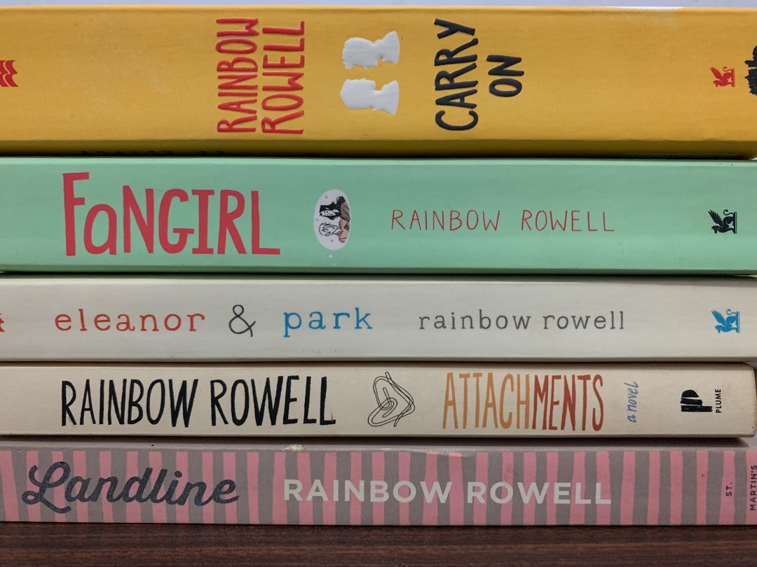 Rainbow Rowell Set (Landline; Attachments; Eleanor & Park; Fangirl ...