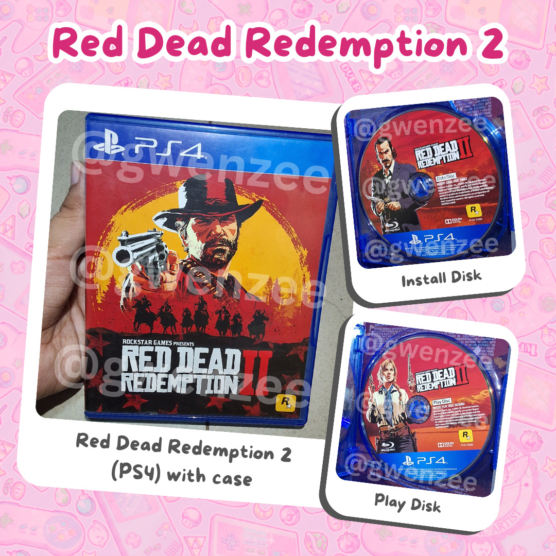 Red Dead Redemption 2 (with case & map), Video Gaming, Video Games ...