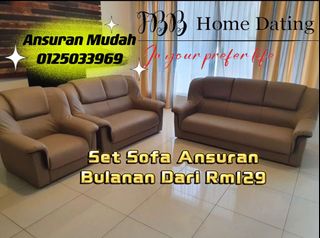 SOFA SET BARU BELI, Furniture & Home Living, Furniture, Sofas on Carousell