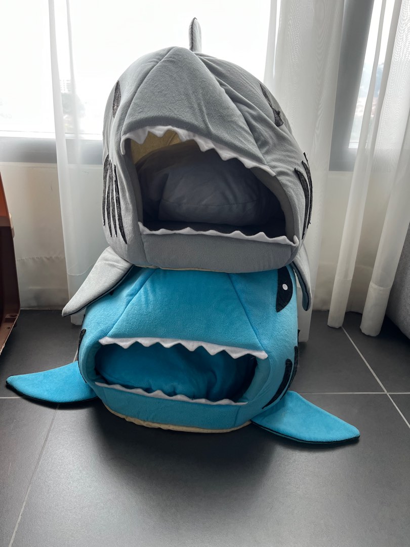 Shark Pet Bed Pet Nest, Pet Supplies, Homes & Other Pet Accessories on ...