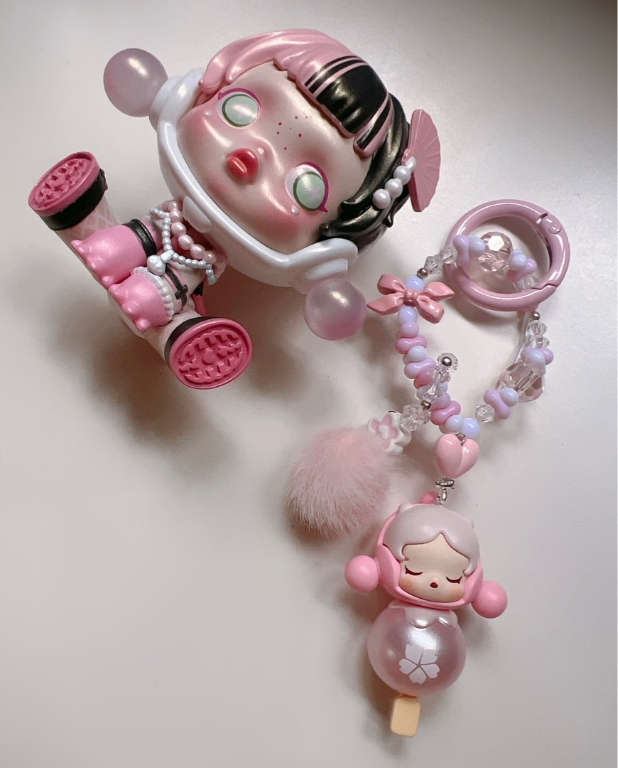 Skull Panda Popmart Keychain, Hobbies & Toys, Toys & Games on Carousell