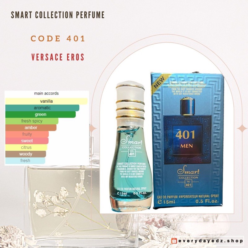 SMART COLLECTION PERFUME FOR MEN - 401 Versac3 by Eros, Beauty ...