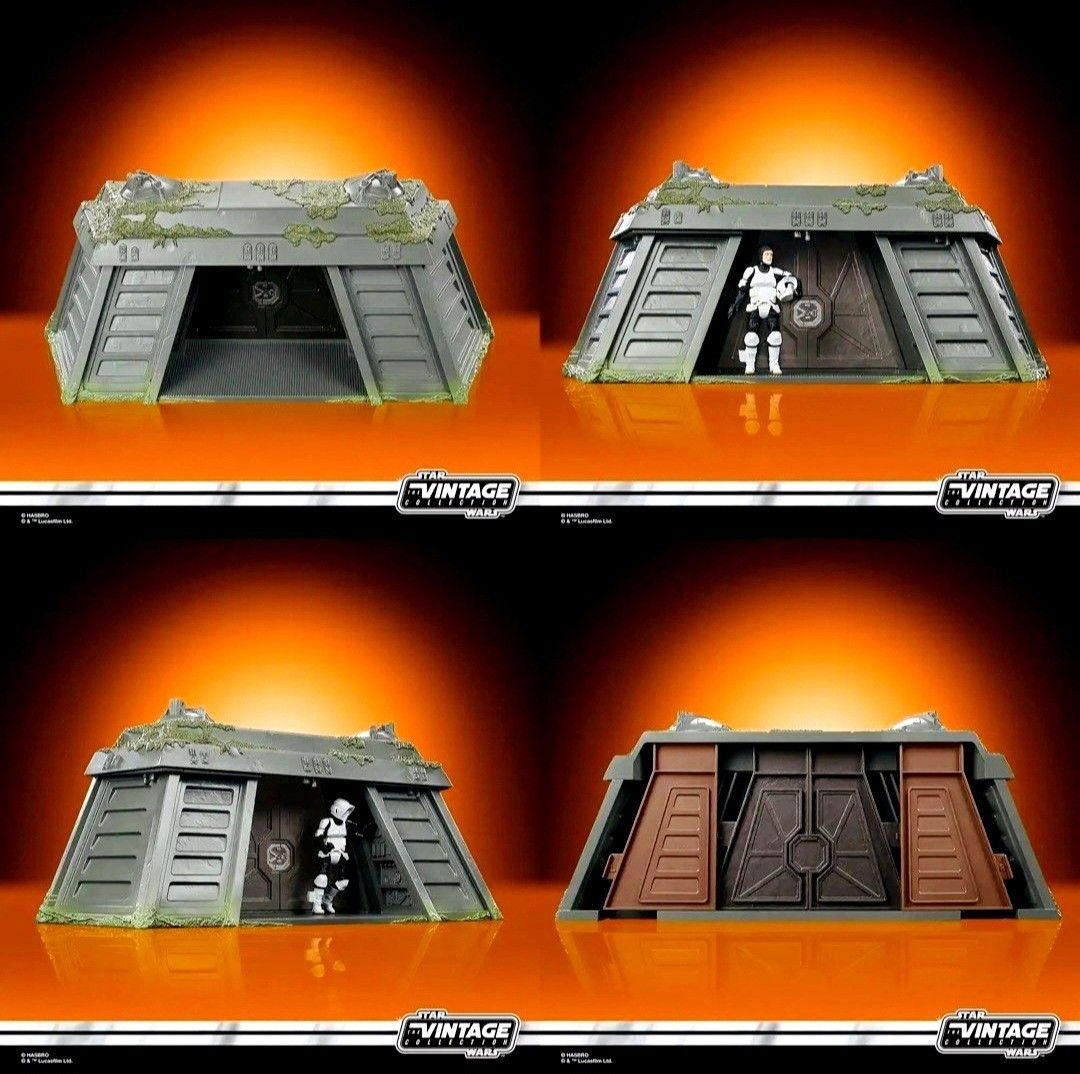 Star Wars 40th Anniversary Return Of The Jedi ROTJ Endor Bunker Playset ...