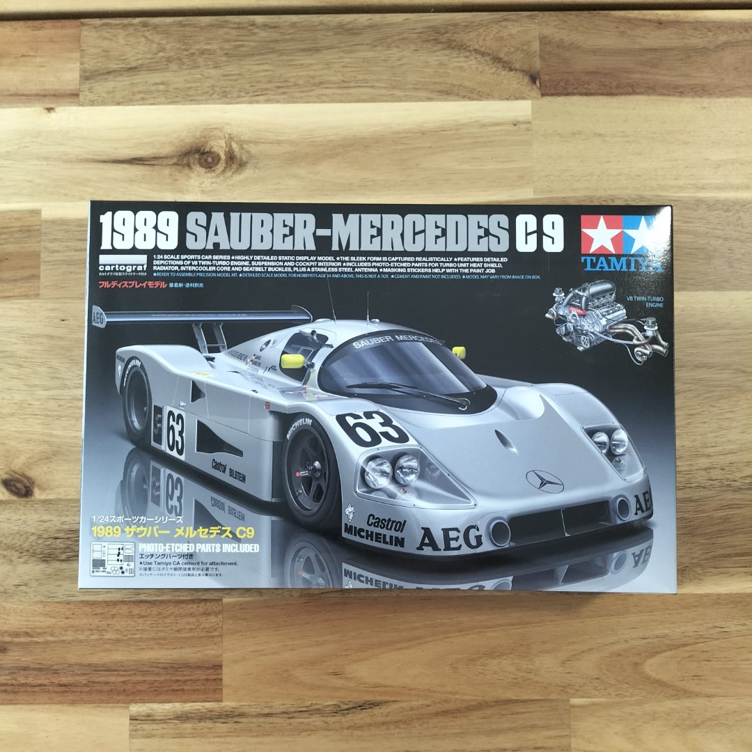 Tamiya 1989 Sauber-Mercedes C9 (24359), Hobbies & Toys, Toys & Games on ...