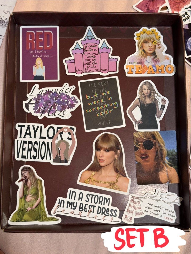 Taylor Swift Stickers, Hobbies & Toys, Stationery & Craft, Art & Prints ...