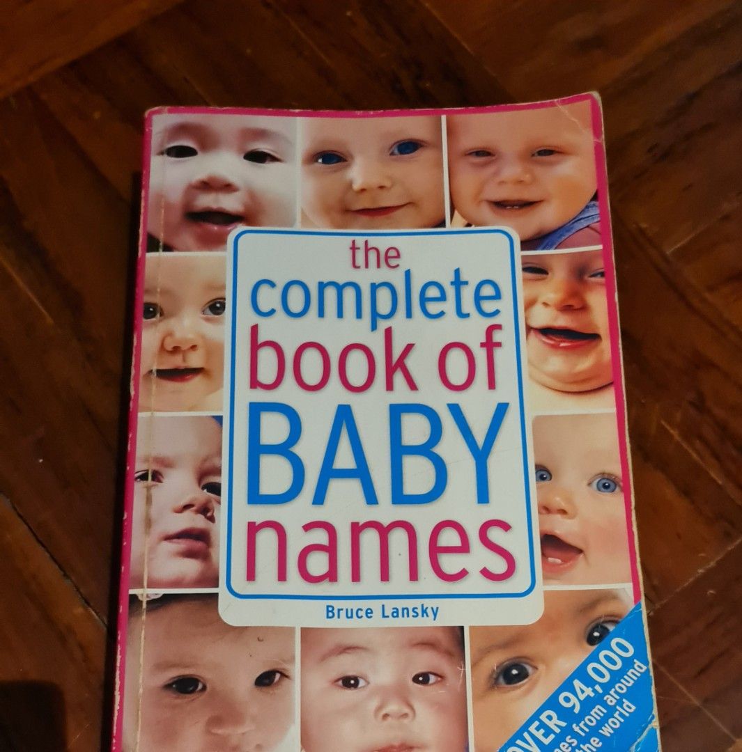 The complete book of baby names, Buku & Alat Tulis, Buku di Carousell