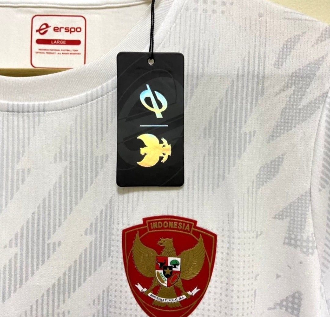 Timnas Indonesia Away Jersey 2024 Erspo Supporter Version Original SV Brand New with Tag BNWT ...