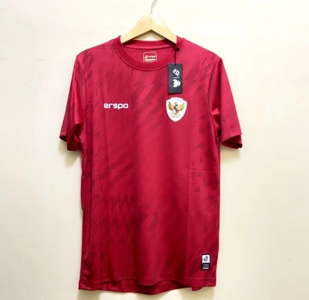Timnas Indonesia Home Jersey 2024 Erspo Supporter Version Original SV ...