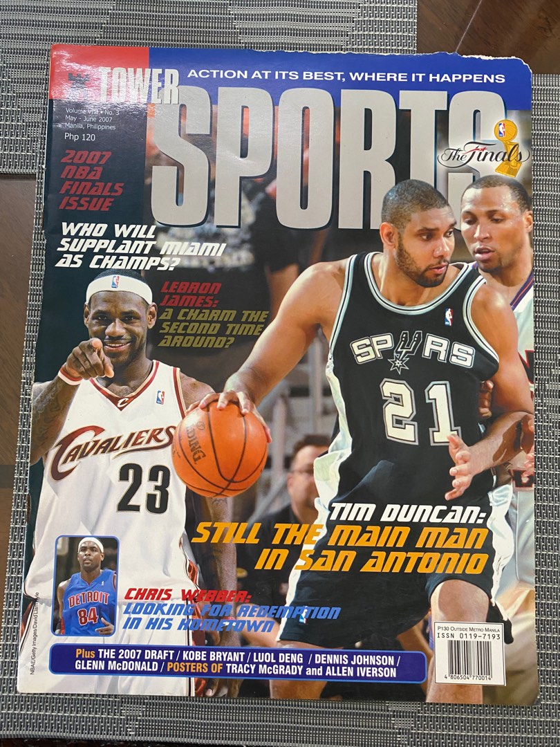 TOWER SPORTS MAGAZINE - LeBron James The Finals - Chris Webber / Kobe ...