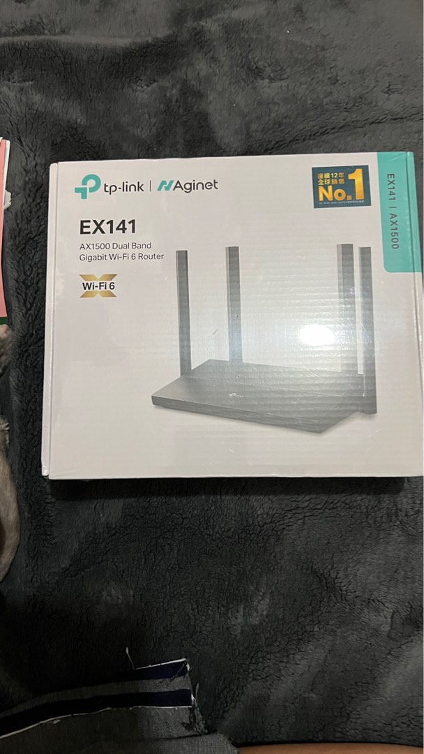 tp link EX141 AX1500 WiFi 6 路由器, 家庭電器, 其他家庭電器 - Carousell