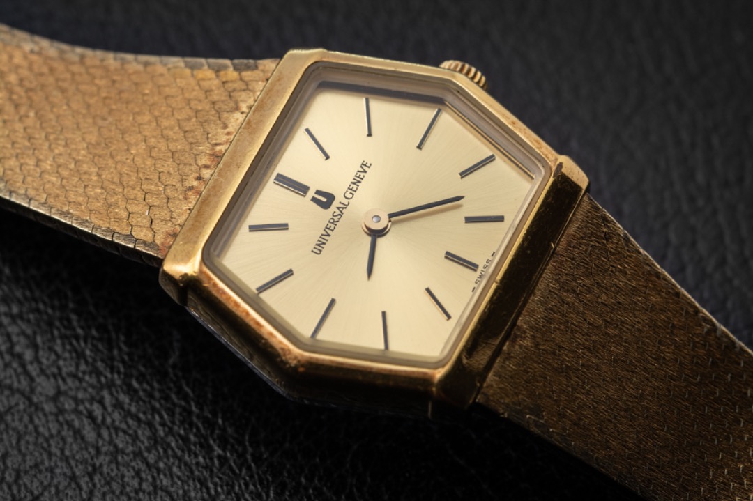 Universal Geneve Hexagon Gold Ref. 542581 (Cal. 2-42), Luxury, Watches ...