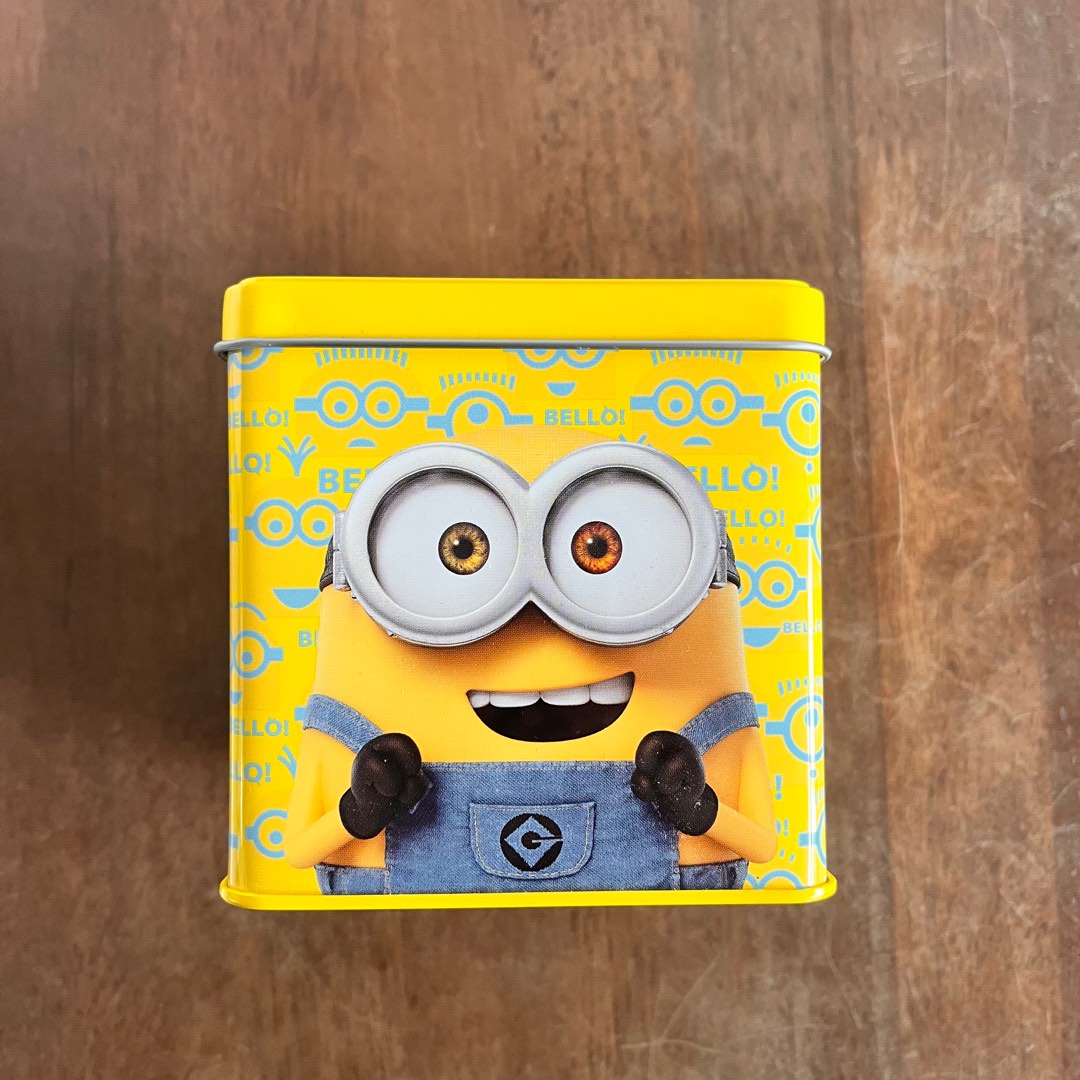 Universal Studio Illumination Despicable Me Minions Storage Can Square ...