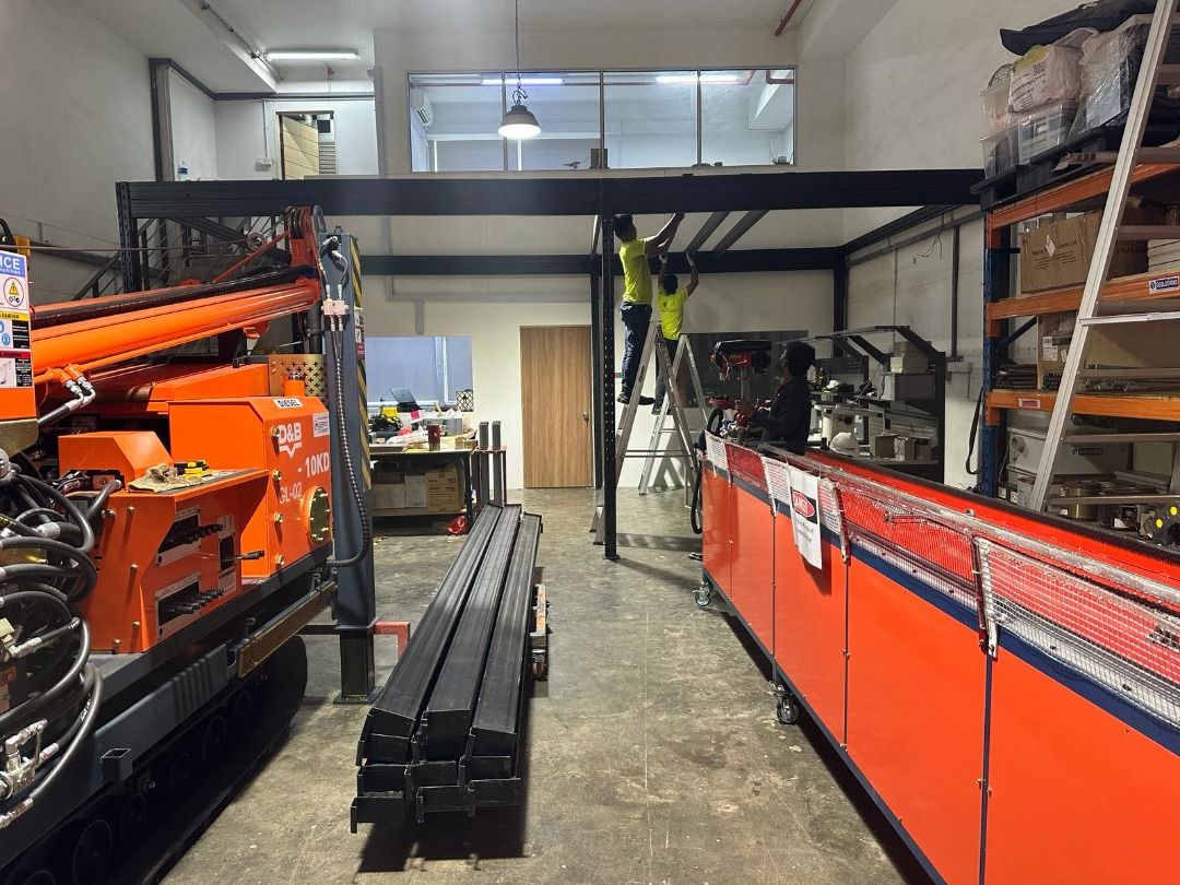 Used mezzanine floor / Superblock / office mezzanien floor / storage ...