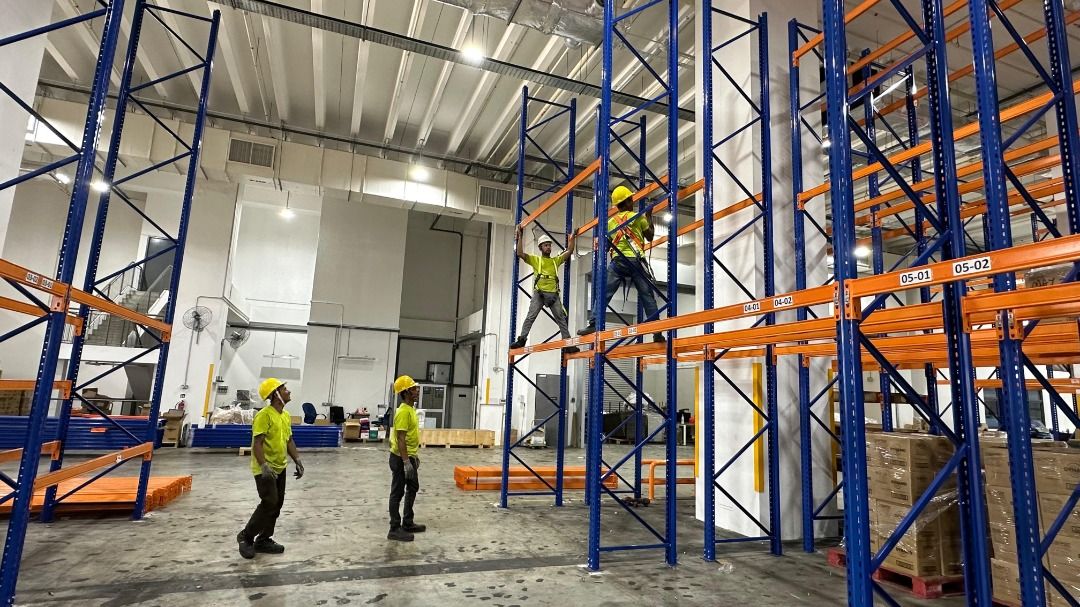 Used Pallet Racking / Used Pallet Shelving / Warehouse Pallet racking ...