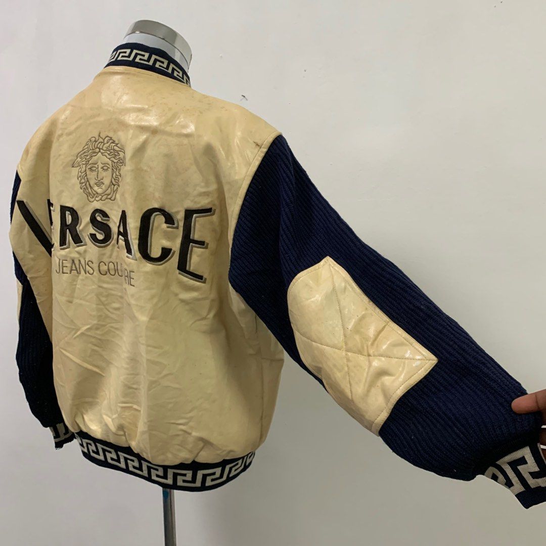 vintage versace varsity jacket, Men's Fashion, Coats, Jackets and ...