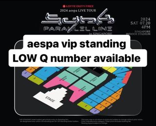 aespa Singapore LIVE TOUR - SYNK: Parallel Line - Concert 2024 bypass ...