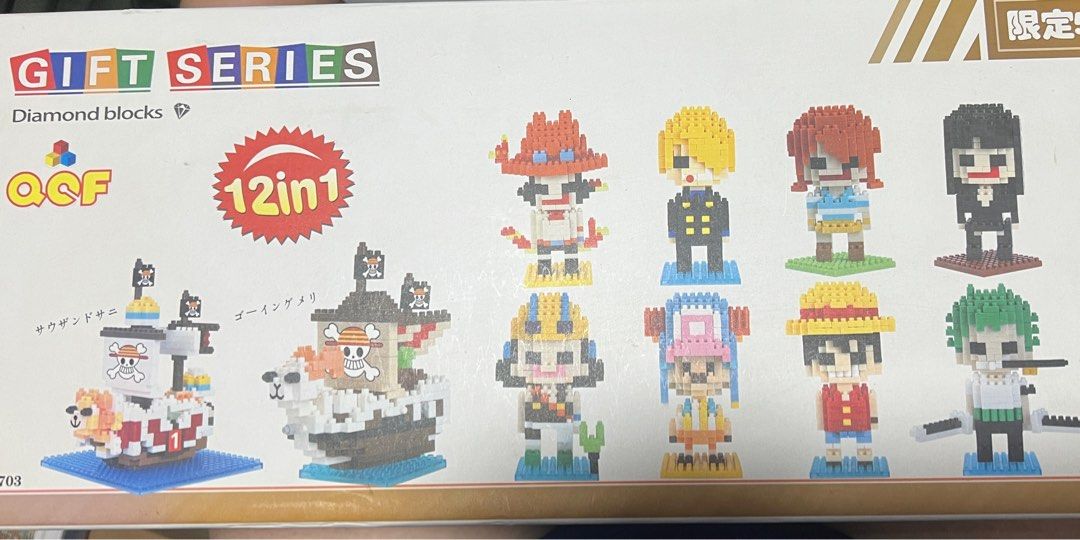 12 in 1 One Piece Lego Set, Hobbies & Toys, Toys & Games on Carousell