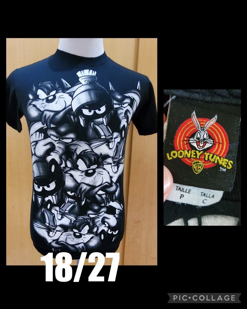 #1502 PIT 18 LOONEY TUNES CHARACTERS, Men's Fashion, Tops & Sets ...