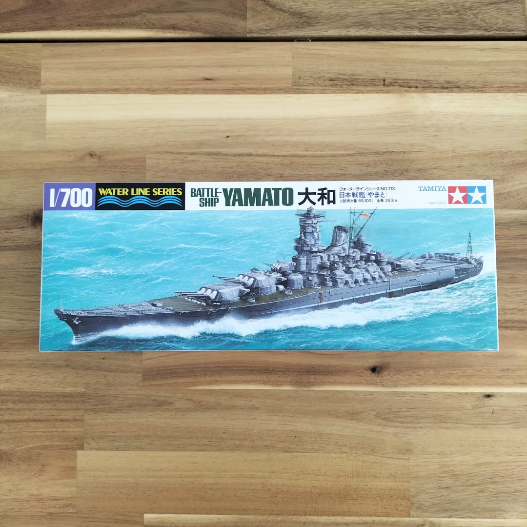 1/700 Japanese Battleship Yamato (31113), Hobbies & Toys, Toys & Games ...