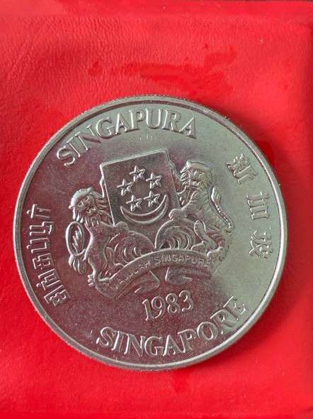 RARE 1983 Singapore 10 Dollar Coin (Year of the Pig), Hobbies & Toys ...