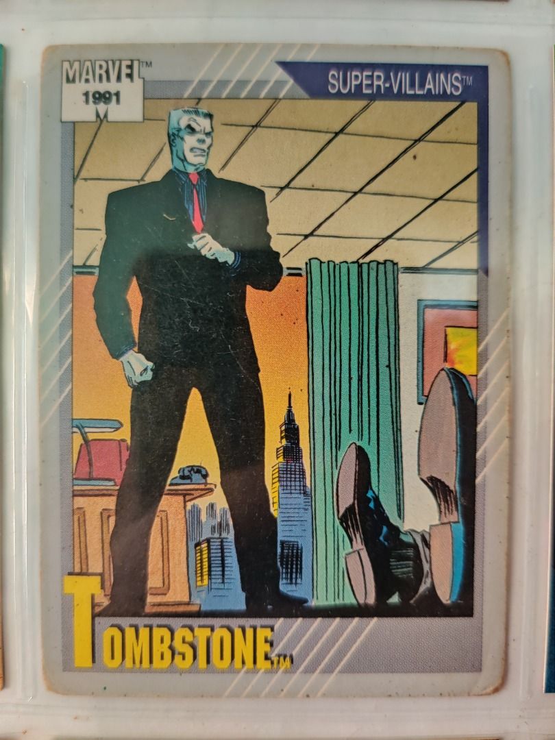 1991 Impel Marvel Universe Series 2 Tombstone, Hobbies & Toys ...