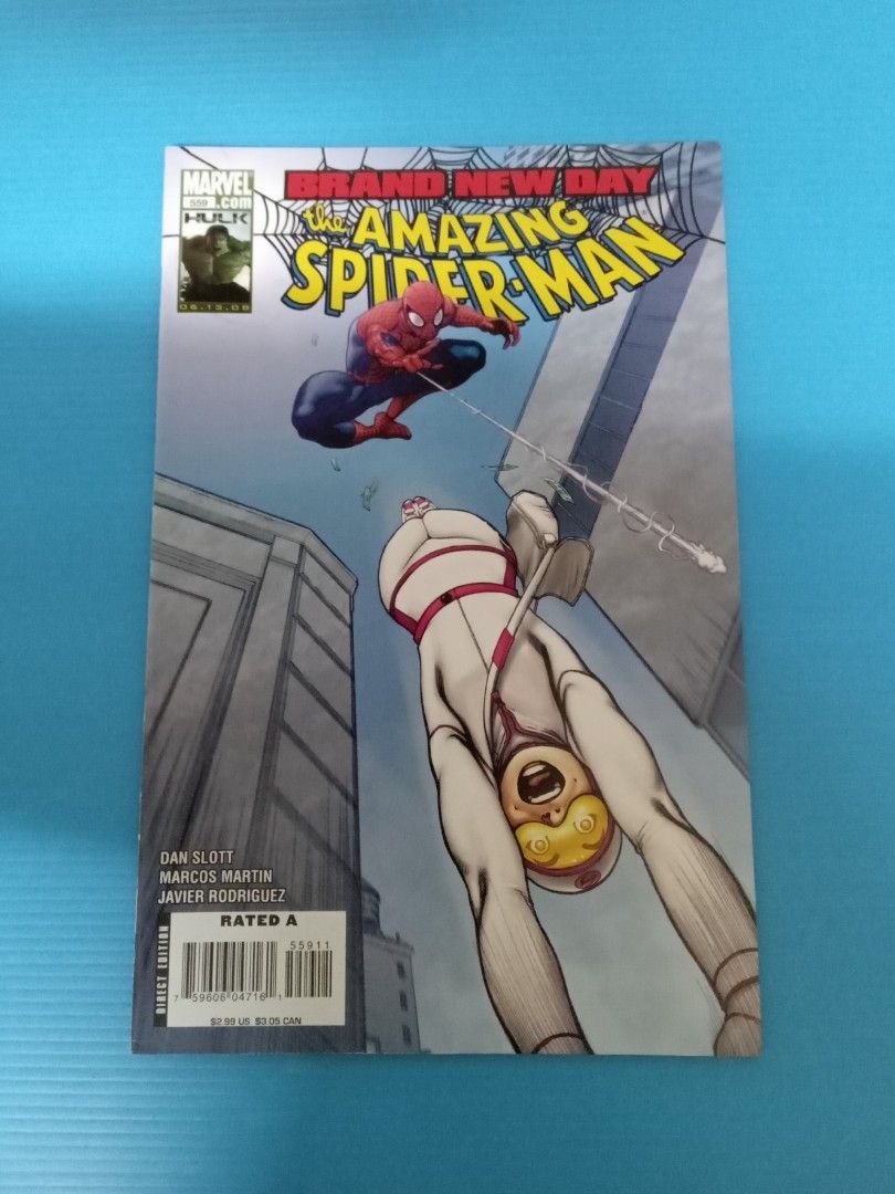 1st app Screwball ! The Amazing Spiderman #559 ( Ed McGuinness - Cover ...