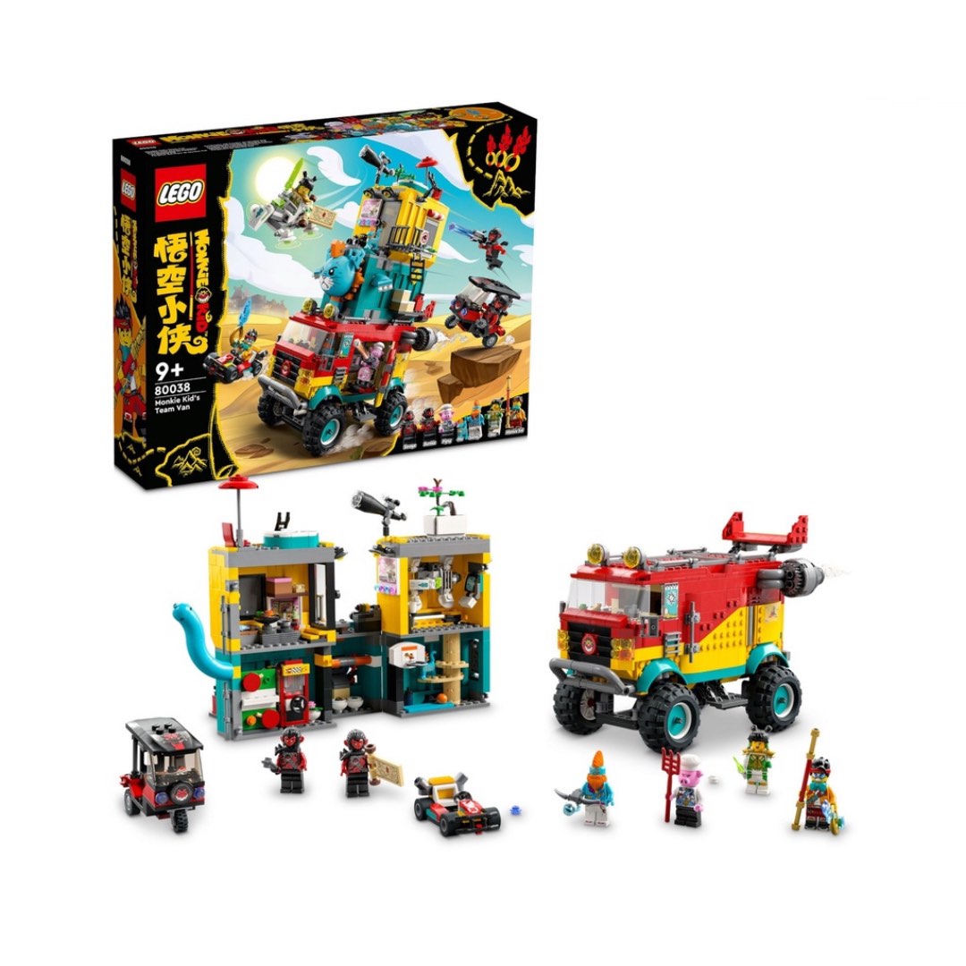 80038 LEGO Monkie Kid’s Team Van (NP : RM499.90), Hobbies & Toys, Toys ...