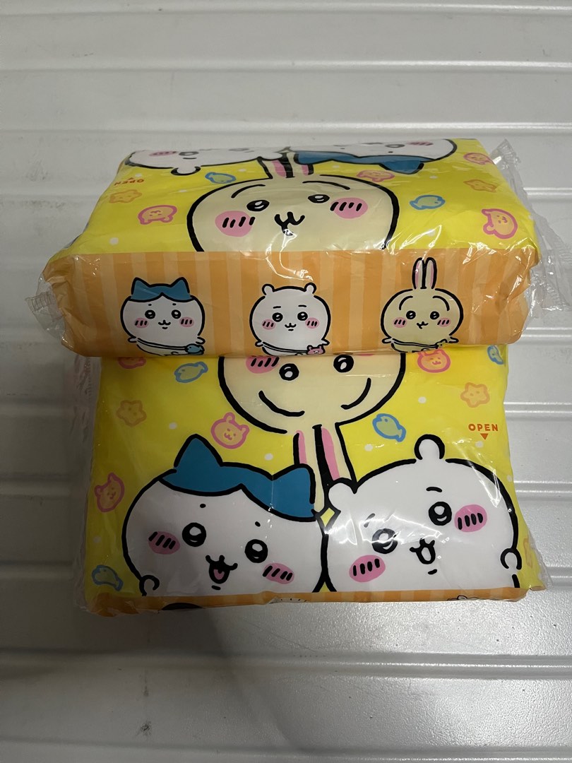 日本直送 在港現貨 Chiikawa 袋裝Tissue, 傢俬＆家居, 家居裝飾, 家居裝飾 - 其他 - Carousell
