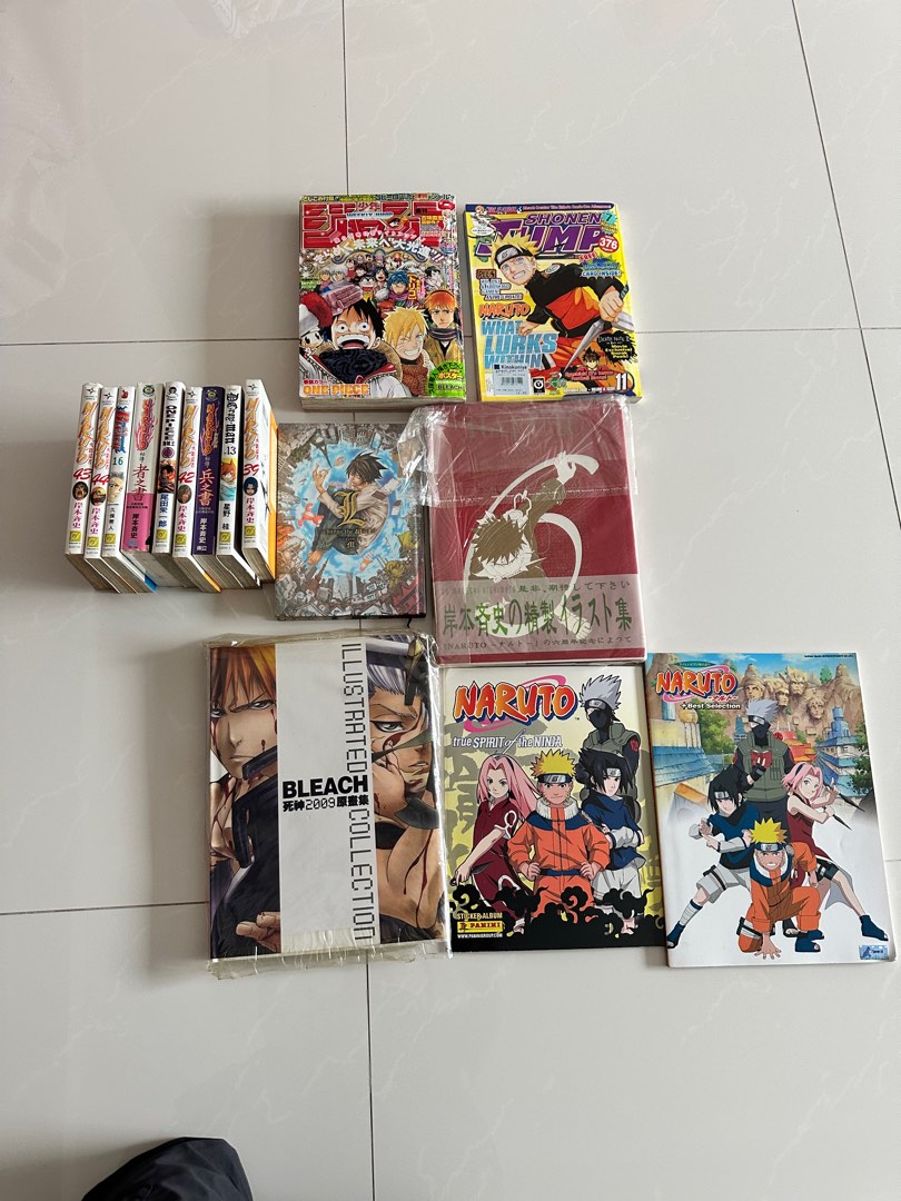 [中文] All for $5, Manga + Illustration, Naruto Bleach Death Note manga ...
