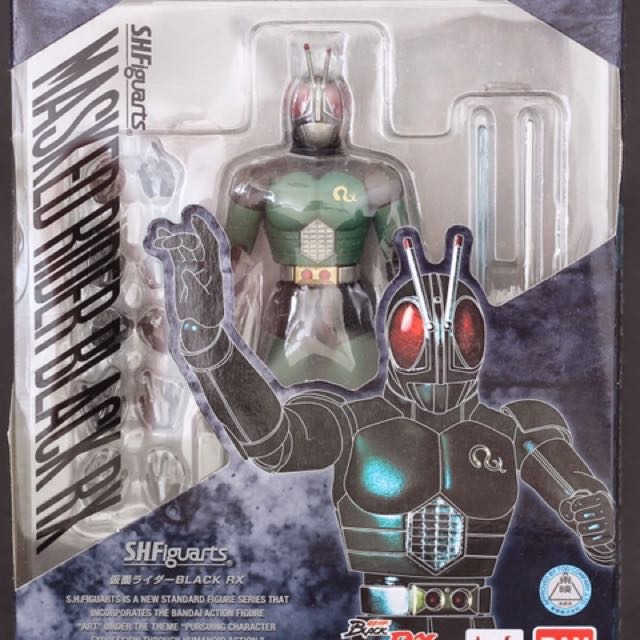開封品 Bandai S.H.Figuarts Shf Masked Rider Black RX 幪面超人, 興趣及遊戲, 玩具 & 遊戲類 ...