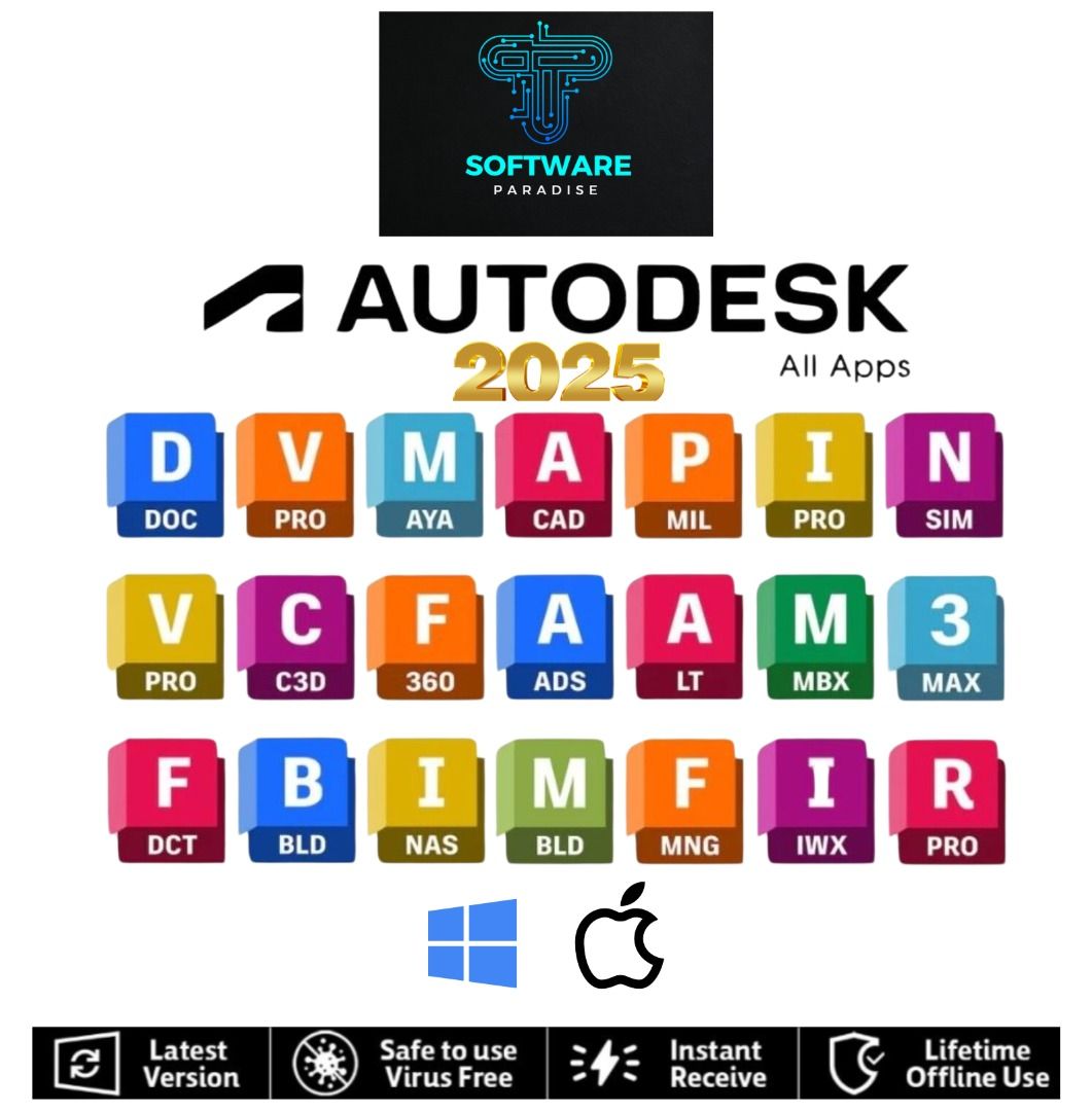 ⭐ Genuine Autodesk Product License Key 2025/2024/2023 - AutoCAD | 3D ...