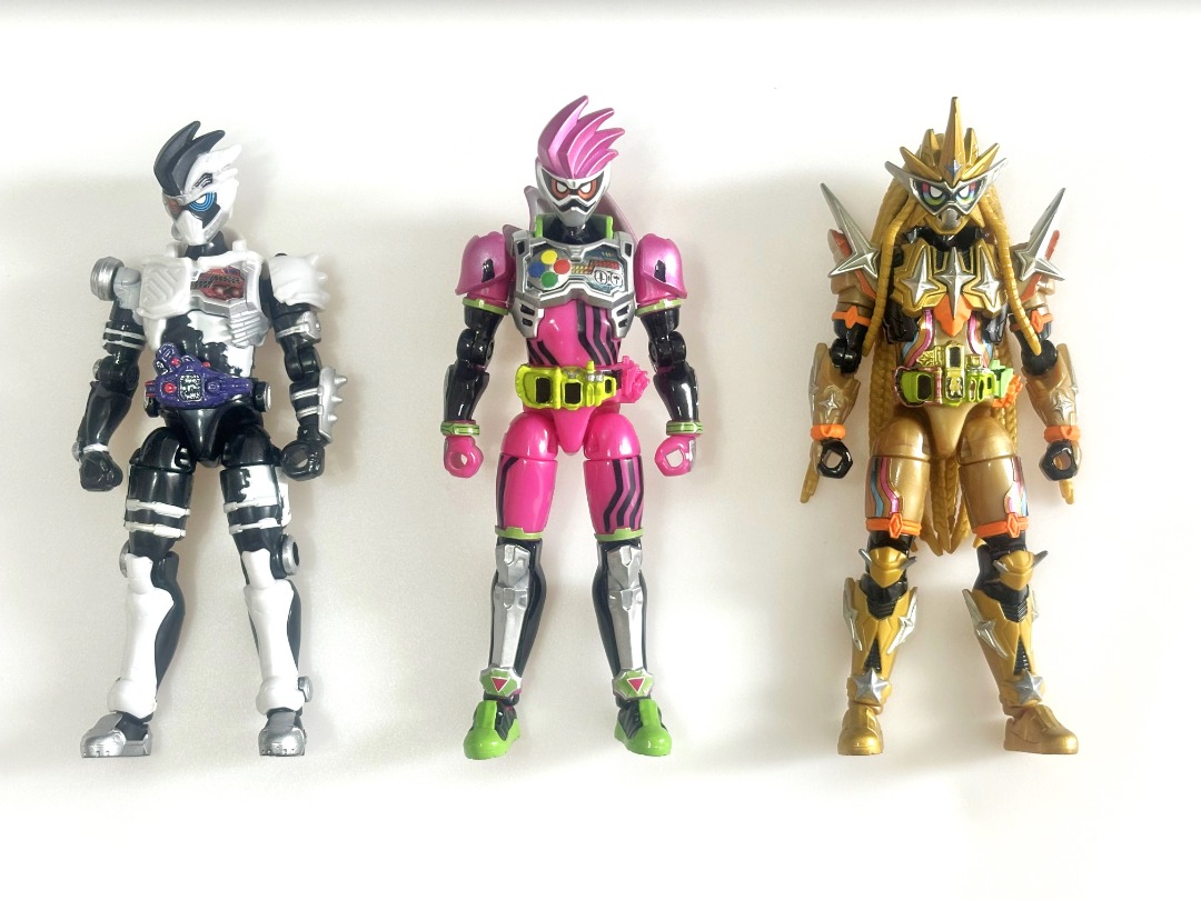 裝動 Sodo 幪面超人 Kamen Rider Exaid 共3隻 （留意交收程序）shf mse fw robot seed ...
