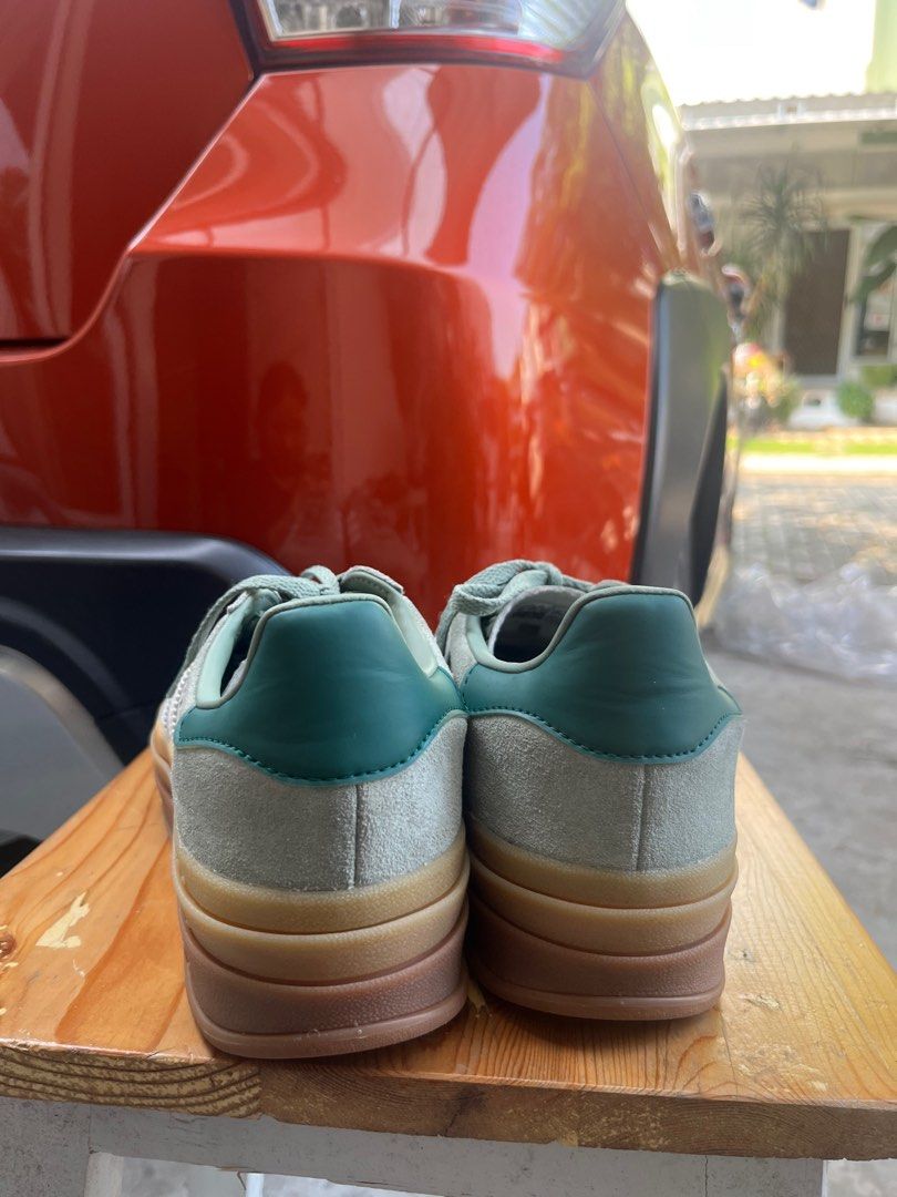 Adidas Gazelle Bold, Fesyen Wanita, Sepatu di Carousell