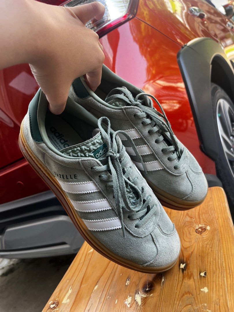 Adidas Gazelle Bold, Fesyen Wanita, Sepatu di Carousell