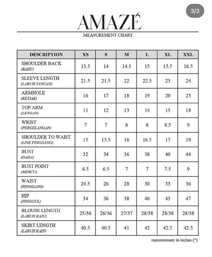Amazae Kurung Nikah, Women's Fashion, Dresses & Sets, Traditional ...