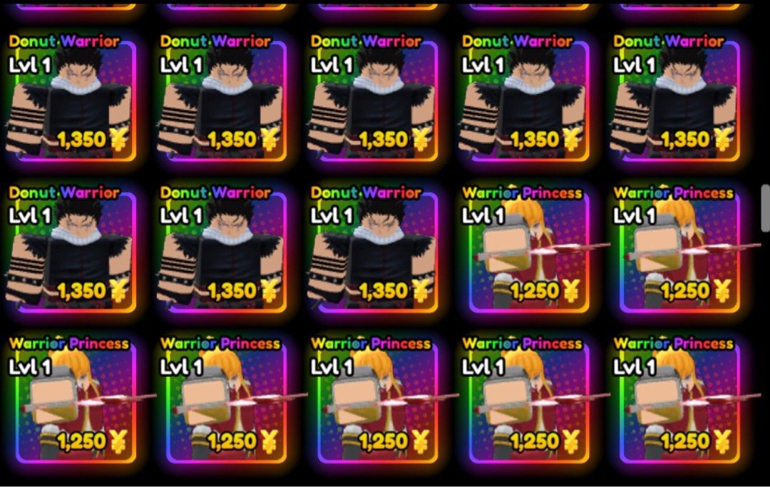 👾GamePass! [Anime Defender Secret Units]💎 Chance King & The Cursed ...