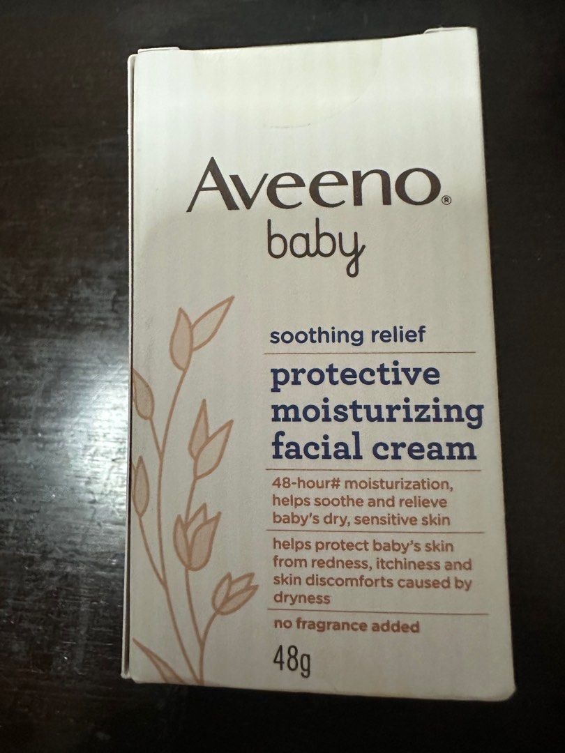 Aveeno baby - Baby soothing relief facial cream, Babies & Kids, Bathing ...