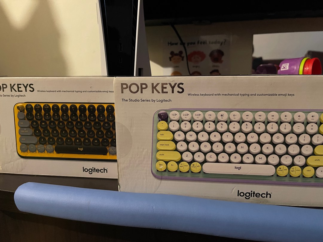 BELOW SRP Logitech POP Keys Wireless Mechanical Emoji Keyboard ...