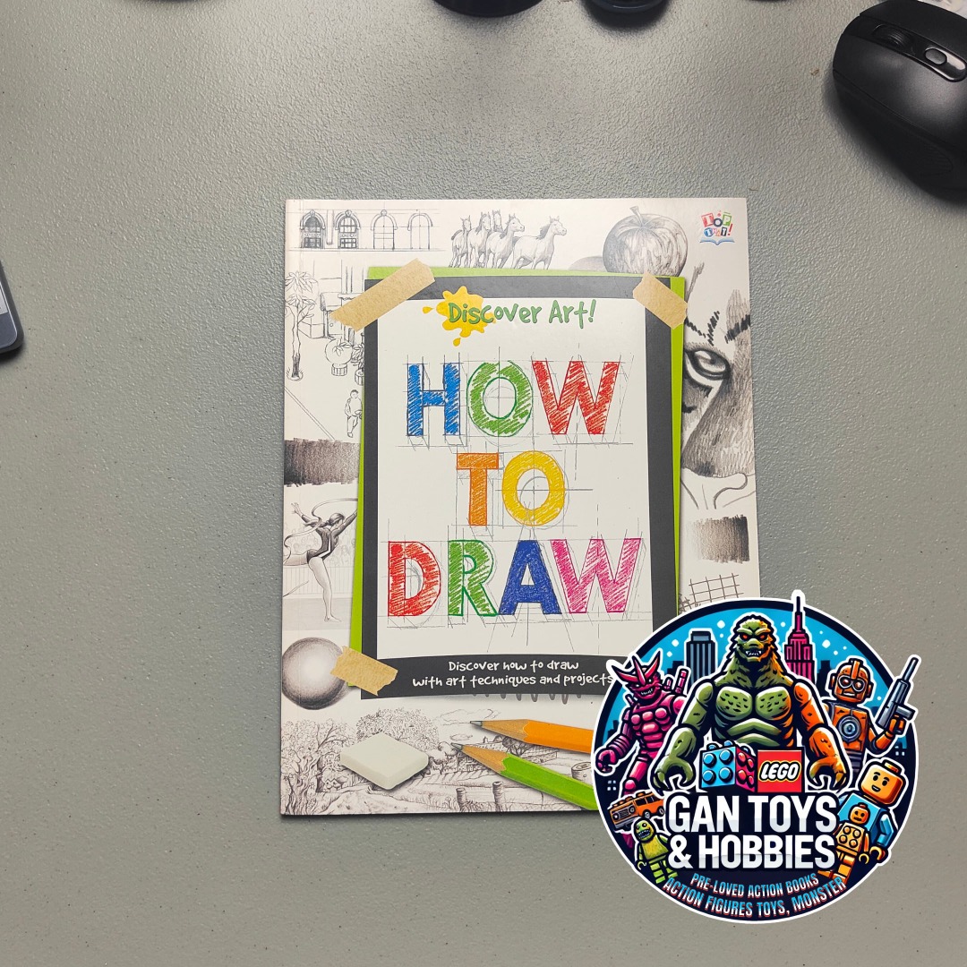 Buku Discover Art How To Draw, Buku & Alat Tulis, Buku di Carousell