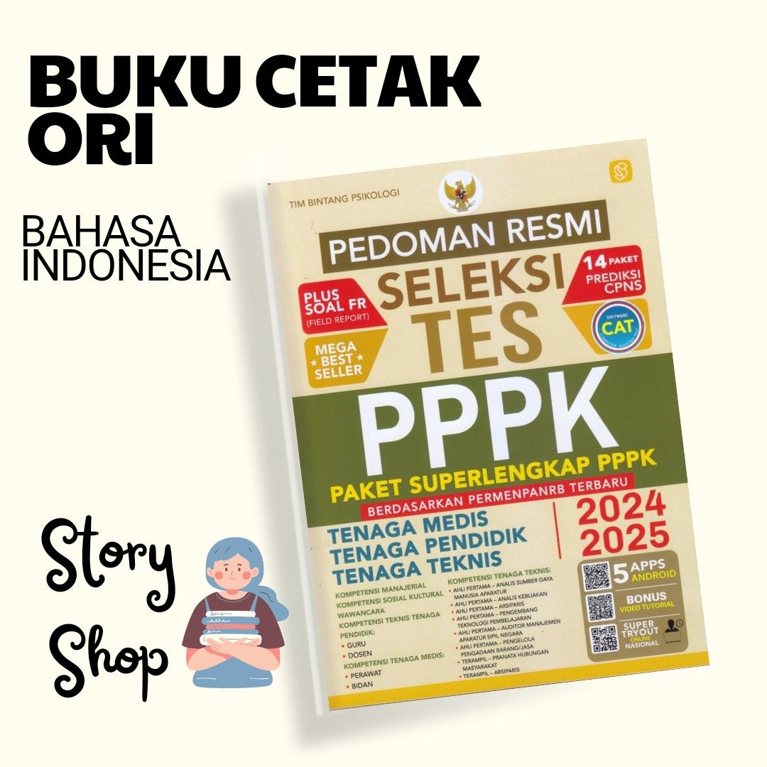 Buku Pedoman Resmi Tes Seleksi PPPK 2024/2025, Buku & Alat Tulis, Buku ... Buku Pedoman Resmi Tes Seleksi PPPK 2024/2025, Buku & Alat Tulis, Buku ...