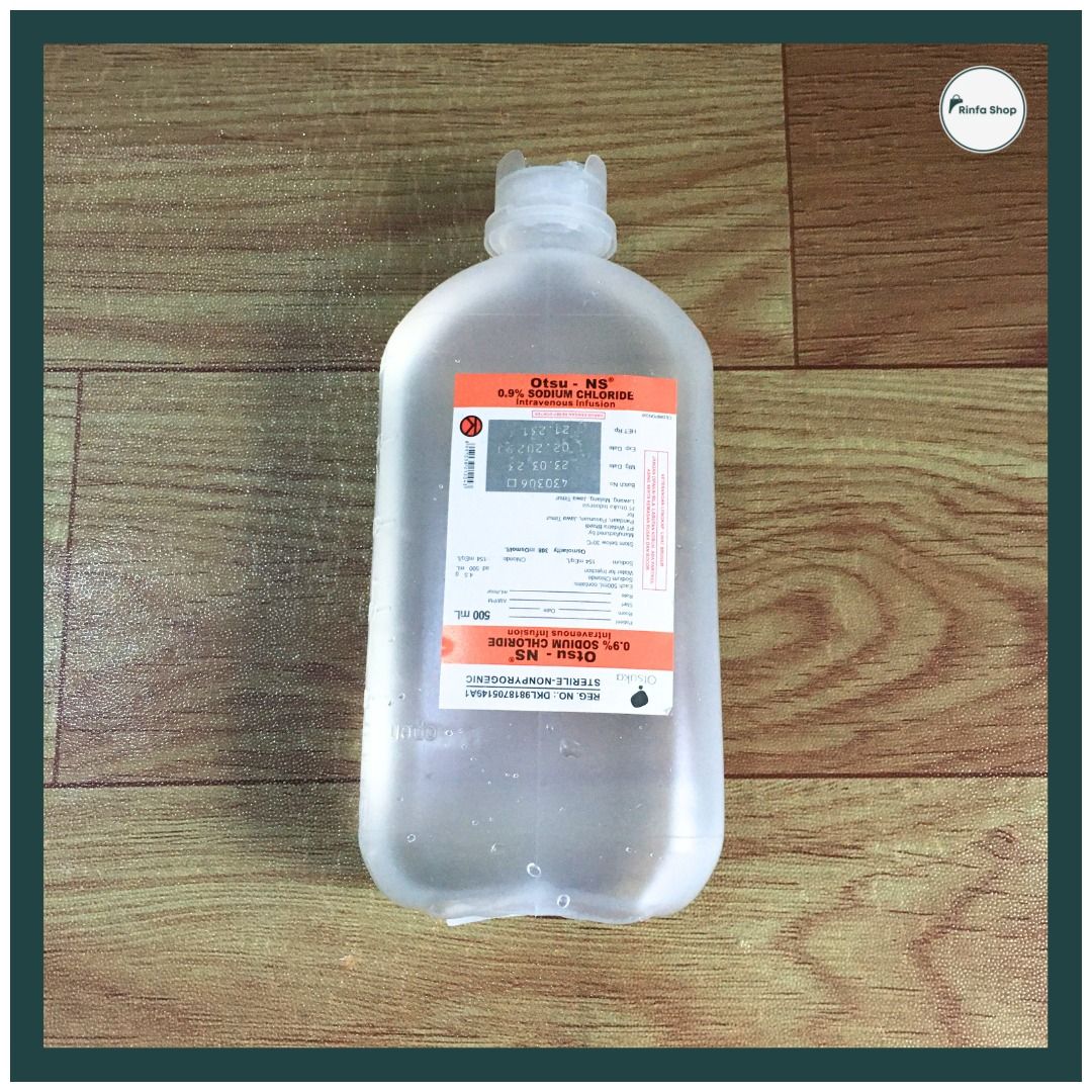 Cairan Infus Nacl / Sodium Chloride 500ml, Serba Serbi, Others di Carousell