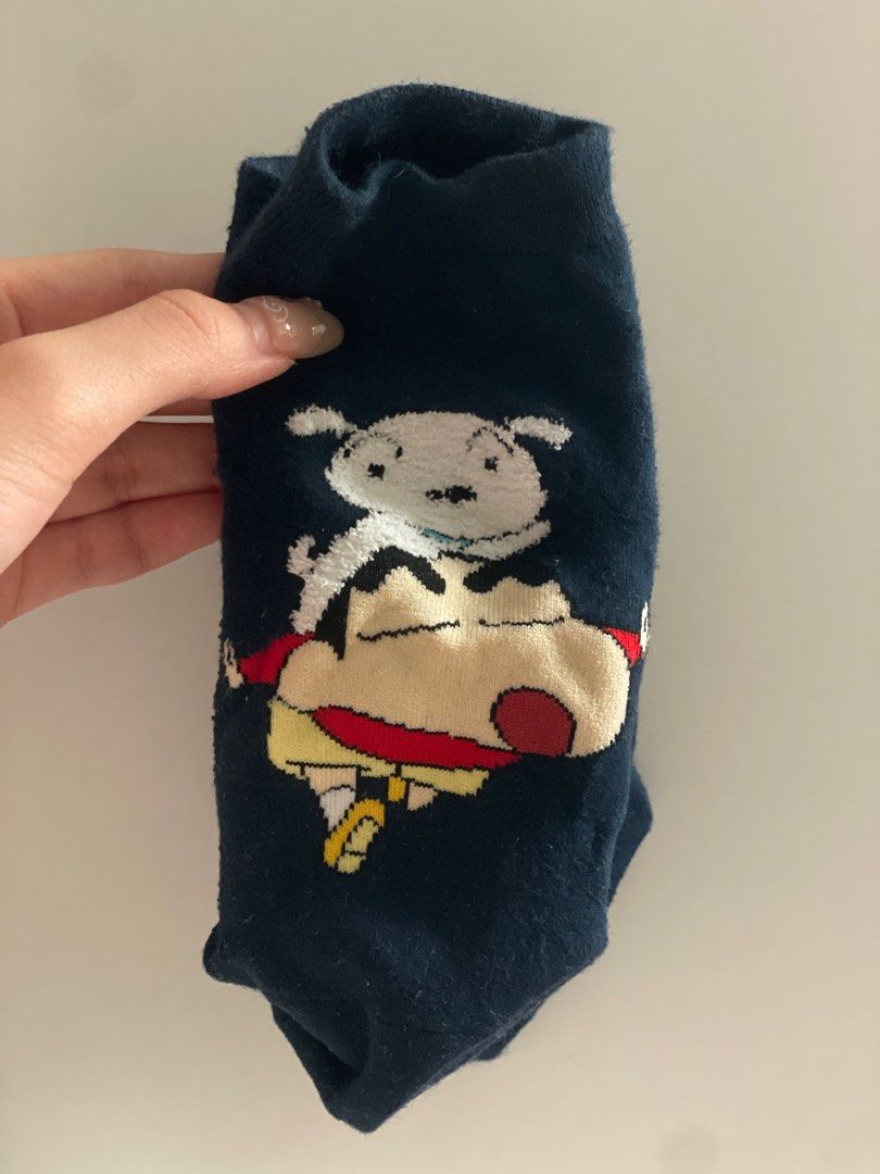 Cartoon character socks - Mario , Sulley , winnie the pooh , piglet ...