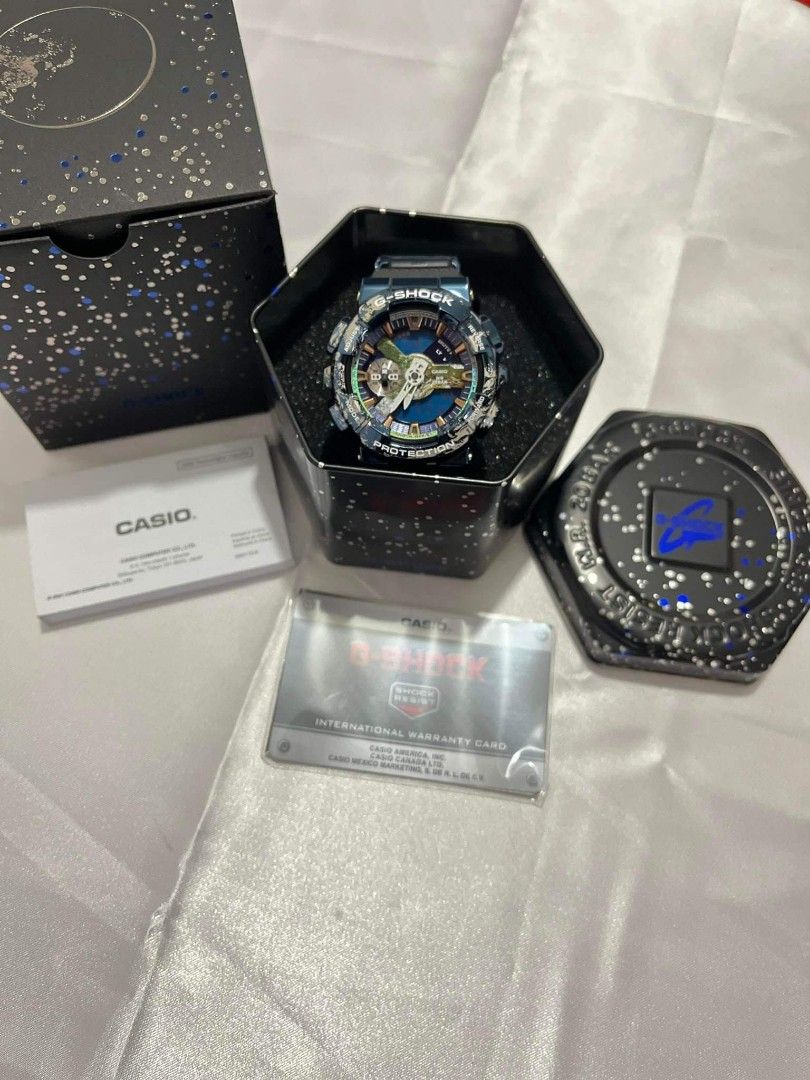CASIO G-SHOCK GM-110EARTH-1AJR LIMITED EDITION Planet Earth Inspired ...