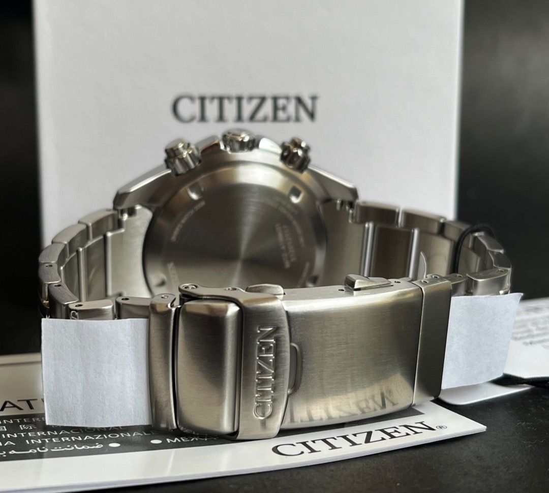 Citizen Marine Diver Watch Eco-Drive CA0820-50X Green Dial Silver Steel ...