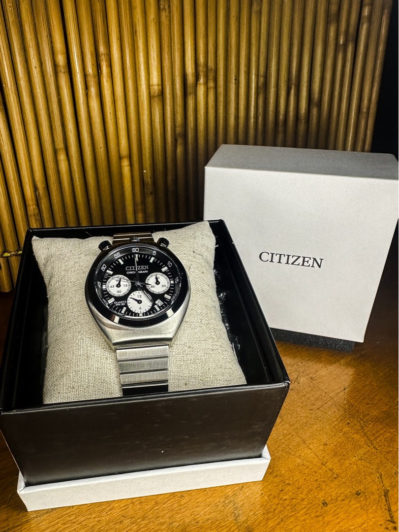 Citizen Reversed Panda, Men's Fashion, Watches & Accessories, Watches ...