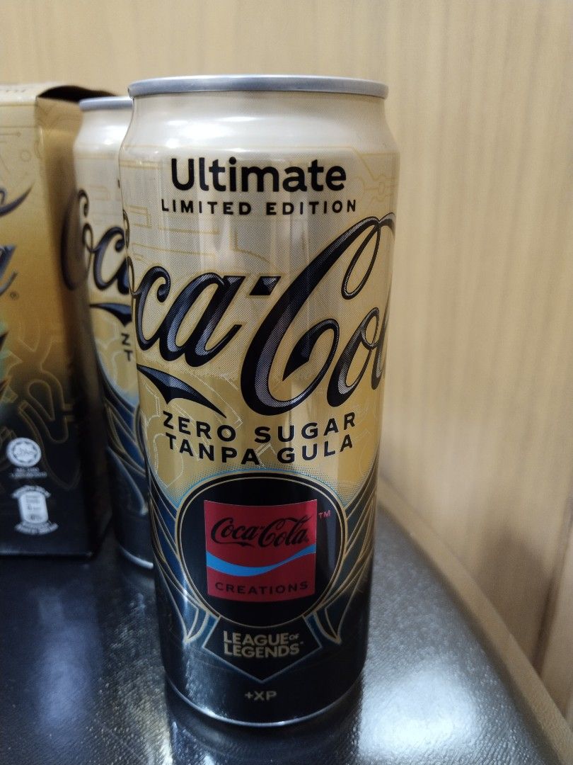 Coca-cola limited edition league of legends ( expired, for collection ...